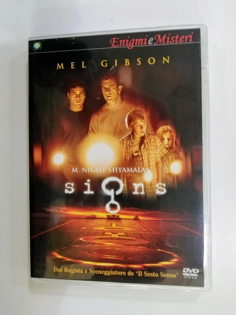 DVD SIGNS MEL Gibson Joaquin Phoenix M. Night Shyamalan Rory Culkin ...