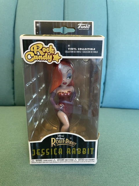 FUNKO WHO FRAMED Roger Rabbit Jessica Rabbit Rock Candy Vinyl Figure ...