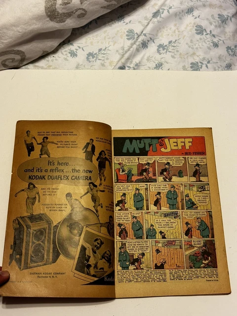 MUTT & JEFF #35 par Bud Fisher (DC, 1948) bande dessinée âge d'or EUR 9,36 - PicClick FR