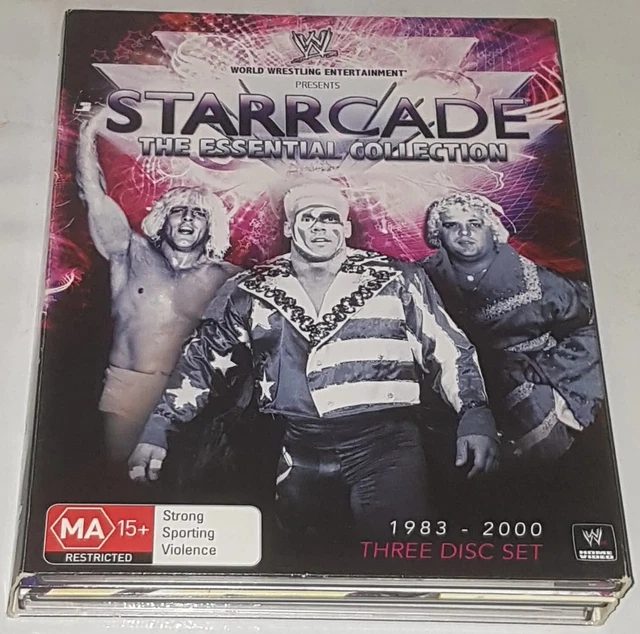 WWE : STARRCADE [WCW] THE ESSENTIAL COLLECTION 1983-2000 (3 DVD Set ...