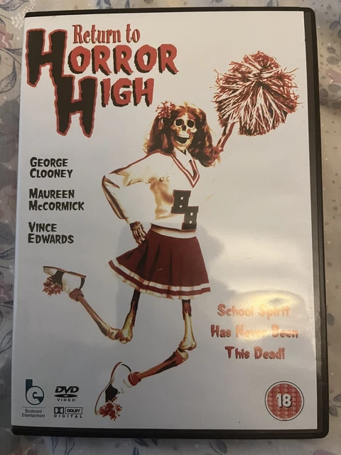 RETURN TO HORROR High DVD Slasher 1987 George Clooney stars (18) OOP ...