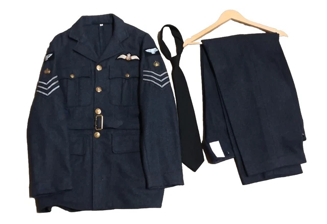 REPRODUCTION WWII WW2 RAF Service Dress Set Royal Air Force Uniform £ ...