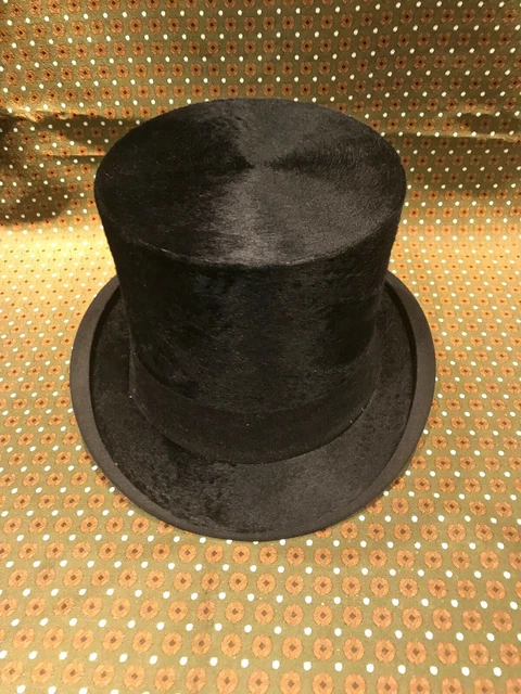 CHAPEAU DUBOIS CHAPELIER PARIS ancien rare haut de forme gentleman antique hat EUR 60,00 ...