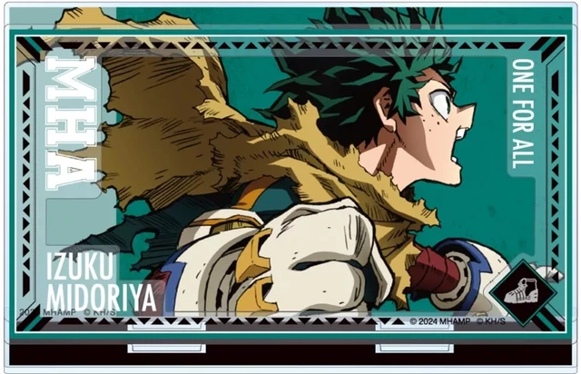 MY HERO ACADEMIA Acrylic stand/acrylic panel Izuku Midoriya BIG acrylic ...
