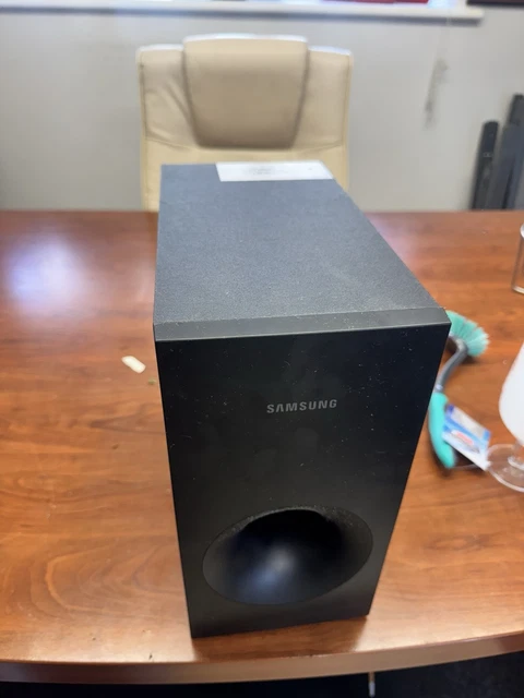 SAMSUNG PS-WK430 WIRELESS Subwoofer Black sub only no power cable good ...