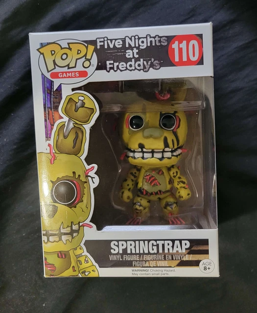 FIVE NIGHTS AT Freddys Springtrap Funko POP #110 (Never Opened) £30.00 ...