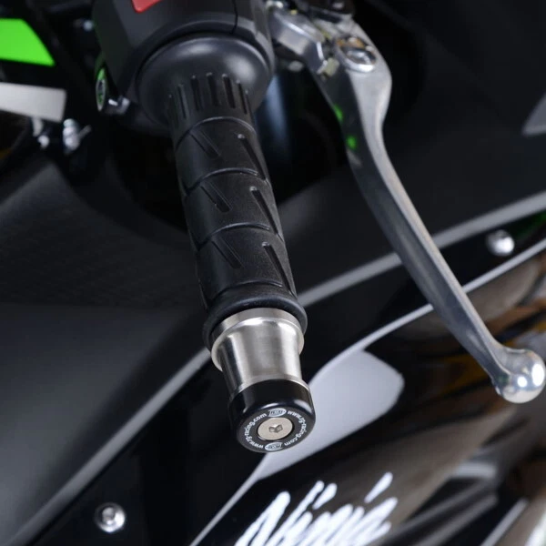 KAWASAKI ER 650 Z650 ABS 2019 BE0083BK R&G Bar End Sliders Black £37.99 ...