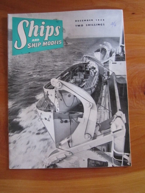 MAGAZINE SHIPS AND Ship Models December 1956 Great ** Must See *** EUR ...
