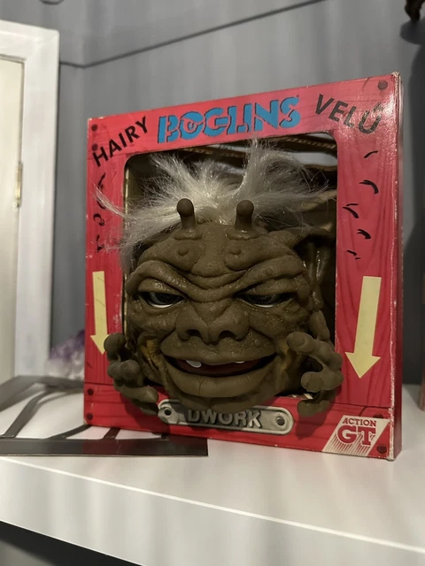 RARE VINTAGE HAIRY Dwork Boglin with box/cage £208.68 - PicClick UK