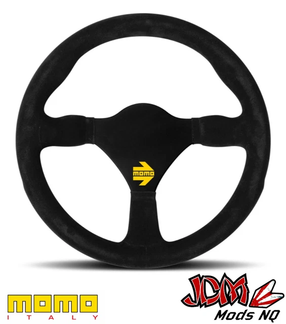 GENUINE MOMO RACING MOD.26 Suede Steering Wheel 280mm £208.71 - PicClick UK