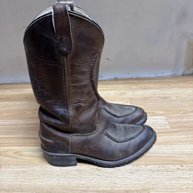 DOUBLE H AERO glide 7 western mens work boots brown size 8D £31.22 ...
