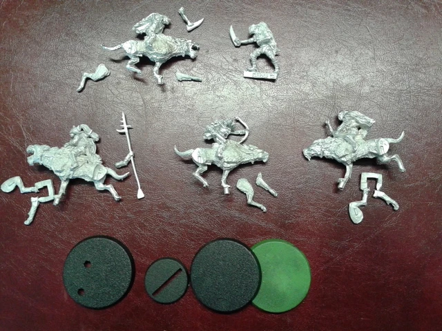 GW LORD OF the Rings LOTR - SHARKU AND ORCS ON WARG metal miniatures ...