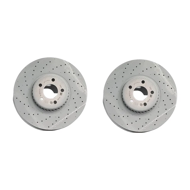 MERCEDES-BENZ GENUINE AMG Brake Disc Pair Front Compound E-Class 213 A0004212312 £237.20 ...