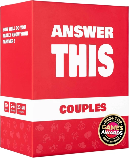 ANSWER THIS - Couples Game - How Well Do You Know Your Partner ...