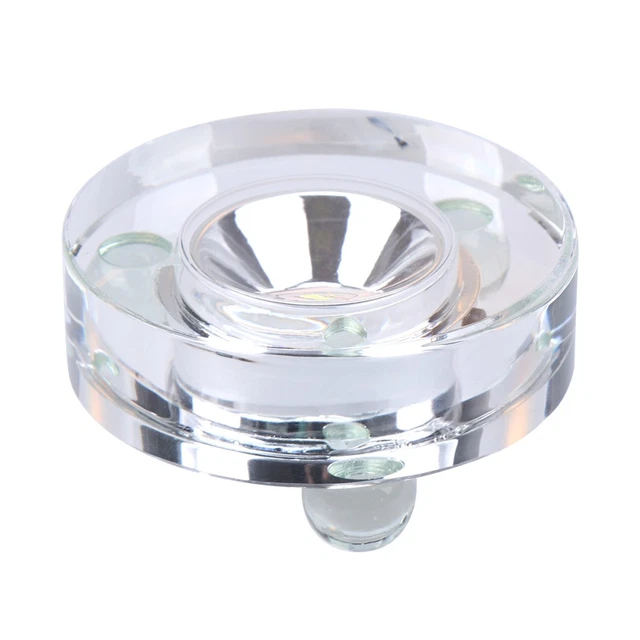 LED LIGHT-UP STAND Round Display Base Holder for Crafts Glass Art with ...