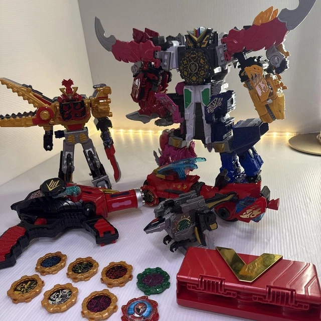 POWER RANGERS KIKAI Sentai Zenkaiger Megazord Morpher 6p Gear 8p set ...