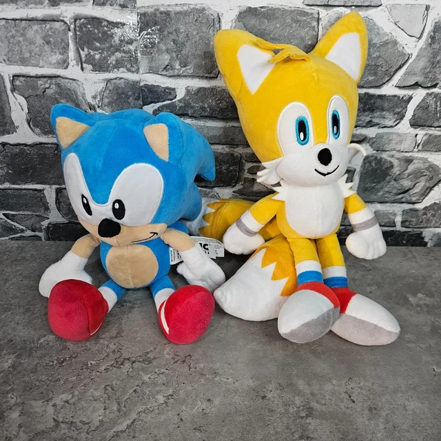 SONIC THE HEDGEHOG &Tails Plush Soft Toy Bundle Sega Prize ...