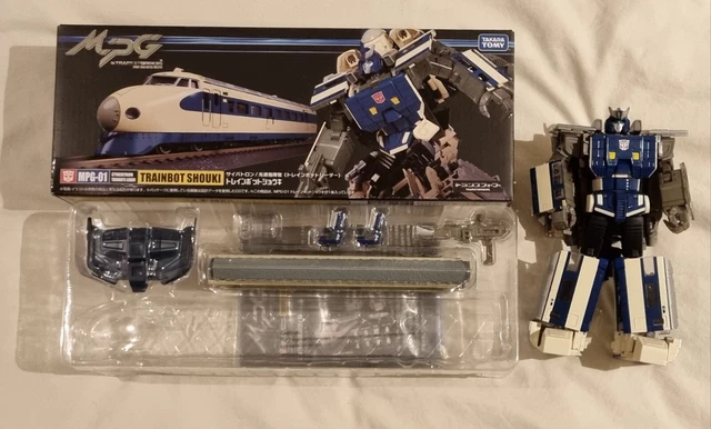 TAKARA TRANSFORMERS MASTERPIECE MPG-01 Trainbot Shouki MIB (Raiden ...