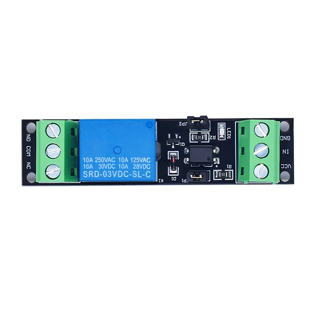 1 CHANNEL RELAY Module 3V Isolated Drive Control Module High Level ...
