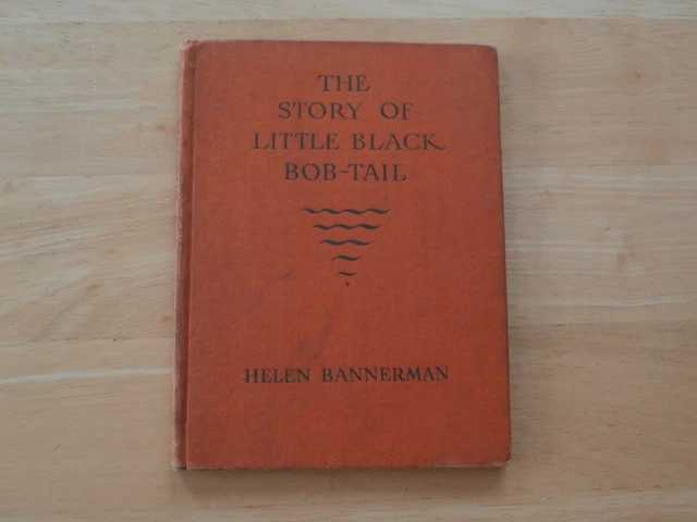 THE STORY OF Little Black Bob-Tail by Helen Bannerman Vintage HB ...
