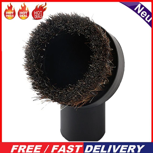 HORSE HAIR VACUUM Attachment 25mm Round Dust Brush Hose Adapter ...