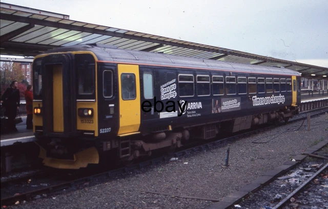 35MM RAILWAY SLIDES - DMU Class 153. 153323 @ Chester £3.58 - PicClick UK
