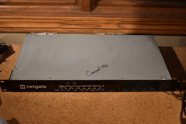 NETGATE SG-4860-1U SECURITY Gateway 6 Port Firewall Appliance w/pfSense ...