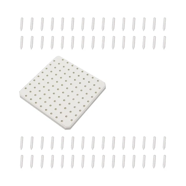 CERAMIC REFRACTORY PAD, 96 Points Bar Stilt Pottery Kiln Ceramic ...