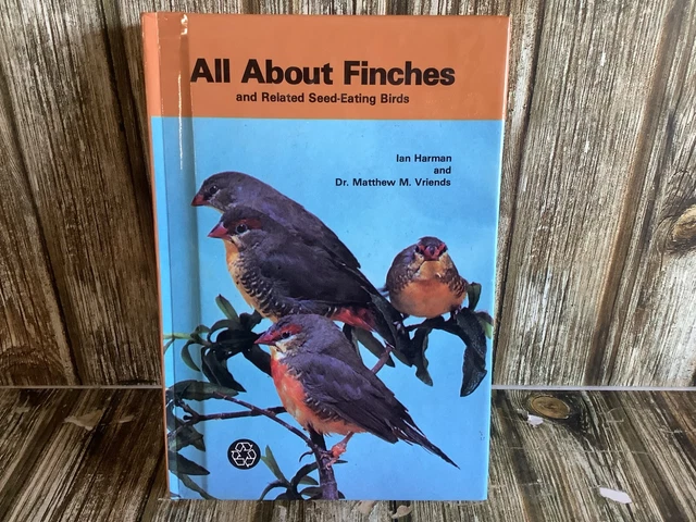 ALL ABOUT FINCHES - Hardcover Book Pet Bird Care Manual Edition T.f.h ...