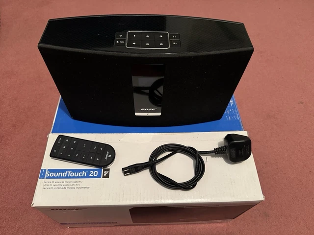 BOSE SOUNDTOUCH 20 Series III Wireless Music System - Black bluetooth speaker £85.00 - PicClick UK