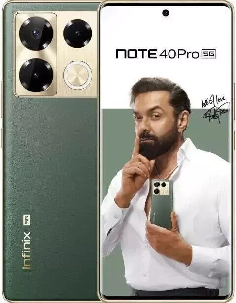 INFINIX NOTE 40 Pro 5G (Green 256Go 8Go RAM) 6.78" Dimensity 7020 ...