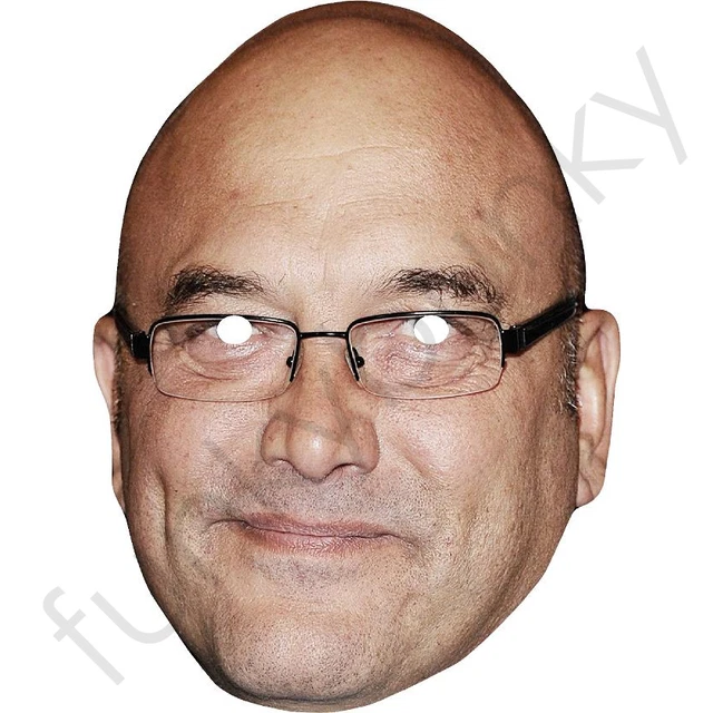 GREG WALLACE - Chef Celebrity Card Face Mask - Ready To Wear - Fancy ...