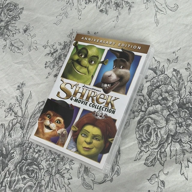 SHREK 4-MOVIE COLLECTION Anniversary Edition DVD Set DreamWorks £9.69 ...