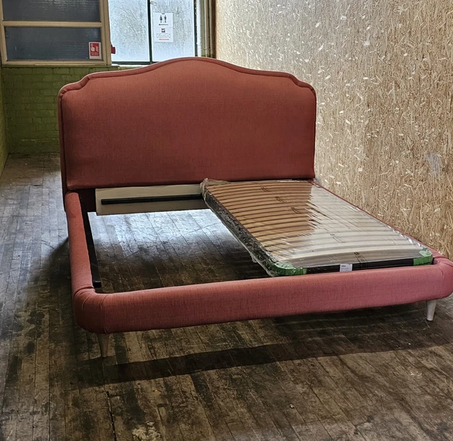 LOAF SUPER KING Size Sugar Puff Bed In Rhubarb Fool Clever Softie RRP £ ...