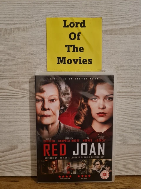 RED JOAN (DVD, 2019) Judi Dench Britsh Thriller [Region 2] [UK] SEE ...