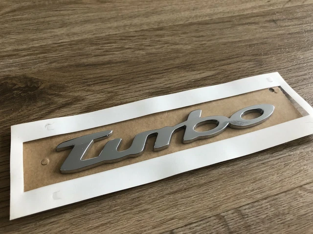 ORIGINAL VW AUDI Seat Skoda lettering turbo logo emblem self-adhesive ...