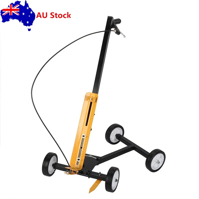 PORTABLE TRAFFIC LINE Marking Scriber Spray Paint Trolley Circular ...