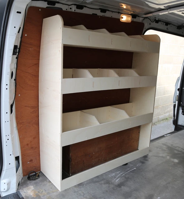 MERCEDES VITO LWB Van Racking Tool Storage Shelving NS Rear £119.00 ...