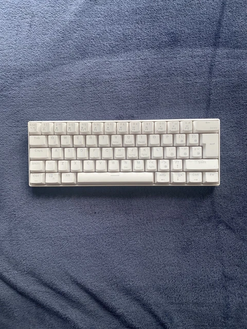 RK ROYAL KLUDGE RK61 60% Mechanical Keyboard In White : Great Condition ...