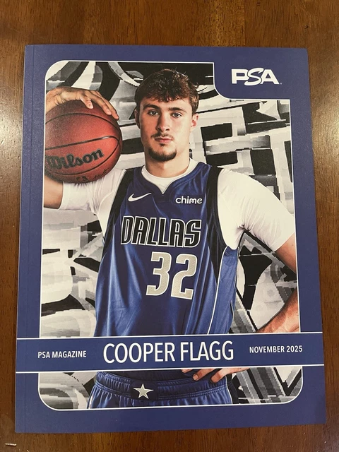 PSA MAGAZINE NOVEMBER 2025 Cooper Flagg $5.00 - PicClick CA