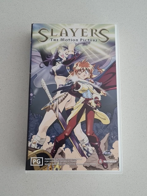 SLAYERS THE MOTION Picture VHS English Dubbed Anime ADV Films $25.00 ...