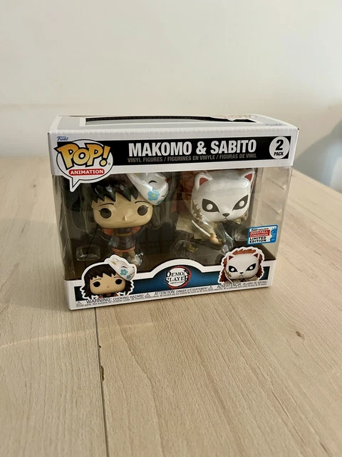 Funko Pop 2 Pack Makomo And Sabito Demon Slayer 2023 Eur 4000 Picclick Fr