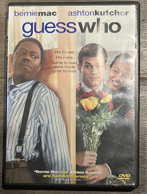 GUESS WHO - DVD Bernie Mac, Judith Scott, Zoe Saldana, Ashton Kutcher ...