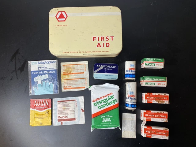 CUXSON / JENSEN Compactoid First Aid Kit £99.99 - PicClick UK