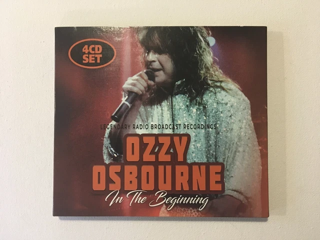OZZY OSBOURNE IN the beginning Box Set 4CDs Like, Black Sabbath Judas Priest Dio £14.54 ...