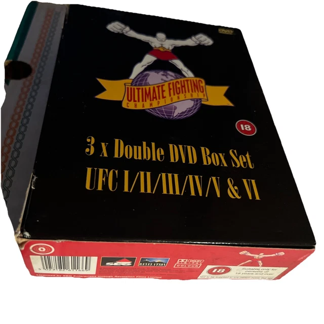 UFC 3X DOUBLE DVD BOX SET /1-6 £17.35 - PicClick UK