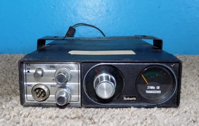 ROBERTS RCB-15 23 Channel CB Radio w/Mount Free Shipping $31.45 - PicClick
