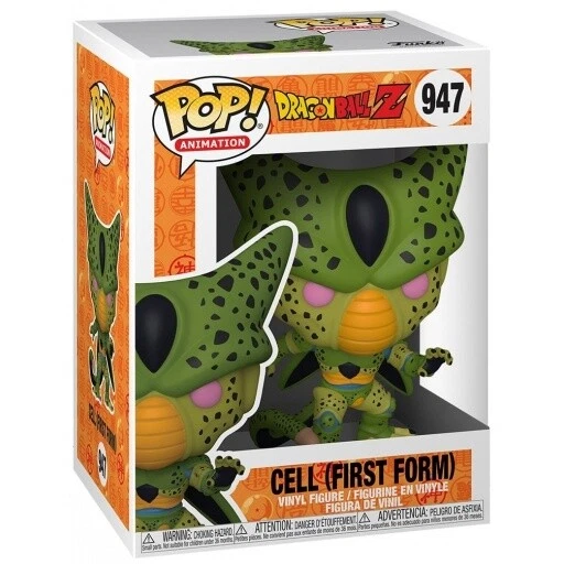 DRAGON BALL Z Cell First Form Pop Animation #947 Vinyl Figurine Funko ...