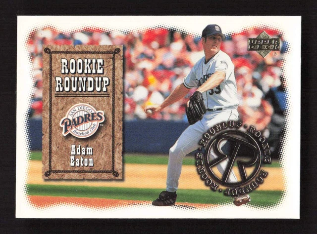 2001 UPPER DECK recrue Roundup Adam Eaton #RR4 San Diego Padres EUR 1 ...