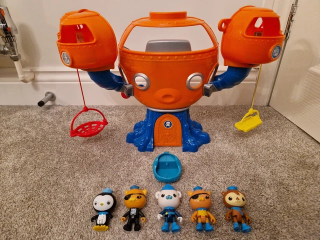 MATTEL OCTONAUTS OCTOPOD With Gup Mini Vehicle & 5 Figures £16.99 ...